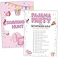 Amazon.com: Slumber Party Games, Scavenger Hunt Sleepover Games for ...