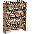 Amazon.com: Domax Wine Rack Freestanding Floor - 72 Wine Bottle Holder ...