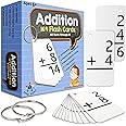 Amazon.com: Star Right Education Addition Flash Cards, 0-12 (All Facts ...