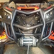 Amazon.com: Can Am Maverick X3 Front Pre Runner Bumper BLK OEM NEW ...