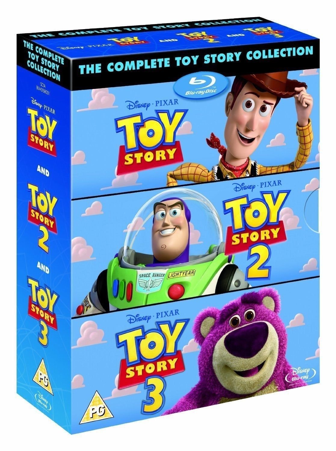 Mua The Complete Toy Story Collection 1, 2, 3 [Blu-ray Box Set Disney ...