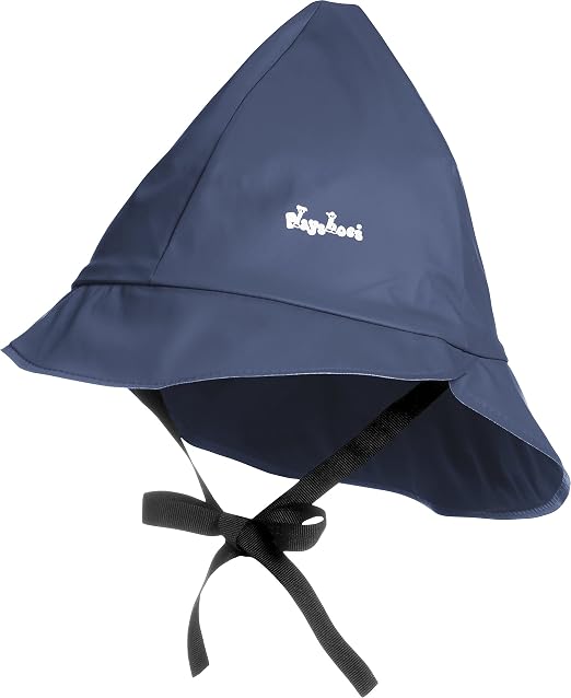 Playshoes Unisex Baby Kids Waterproof Rain with Cotton lining Hat ...