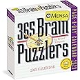 Mensa 365 Brain Puzzlers Page-A-Day Calendar 2023: Word Puzzles, Logic ...