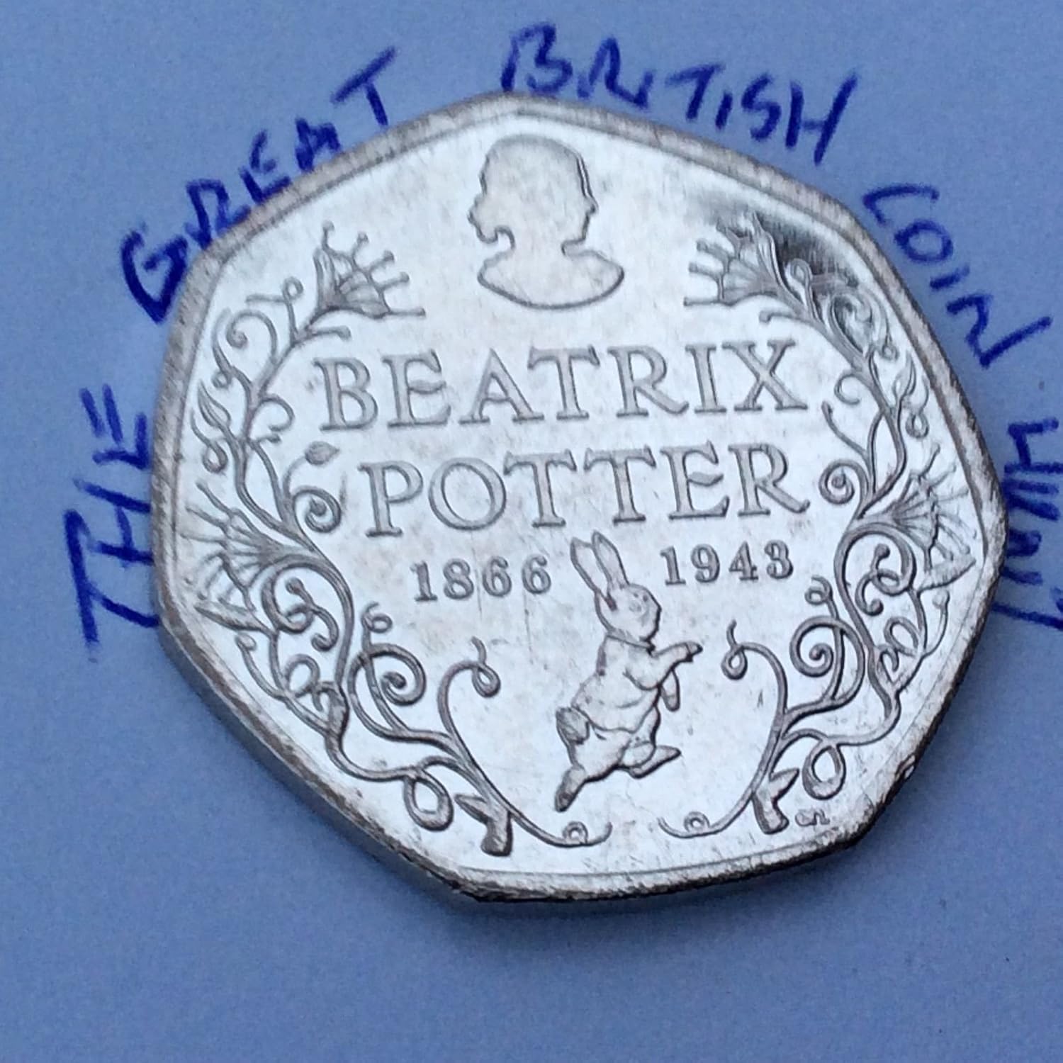 TGBCH Beatrix Potter 50p Coins VGC (150th Anniversary): Amazon.co.uk ...