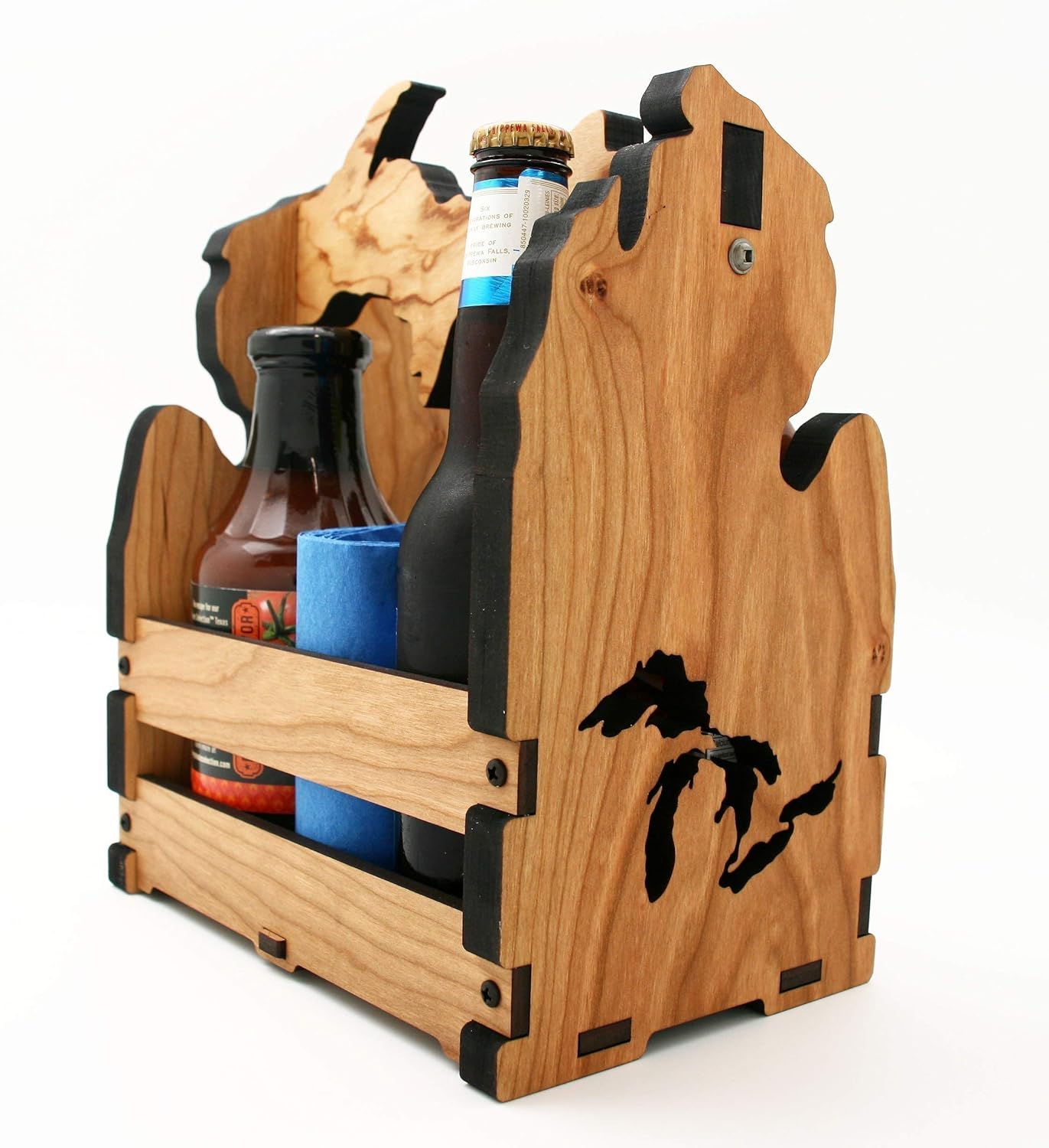 Amazon.com: Laser Cut Wooden Kitchen Caddy: Handmade