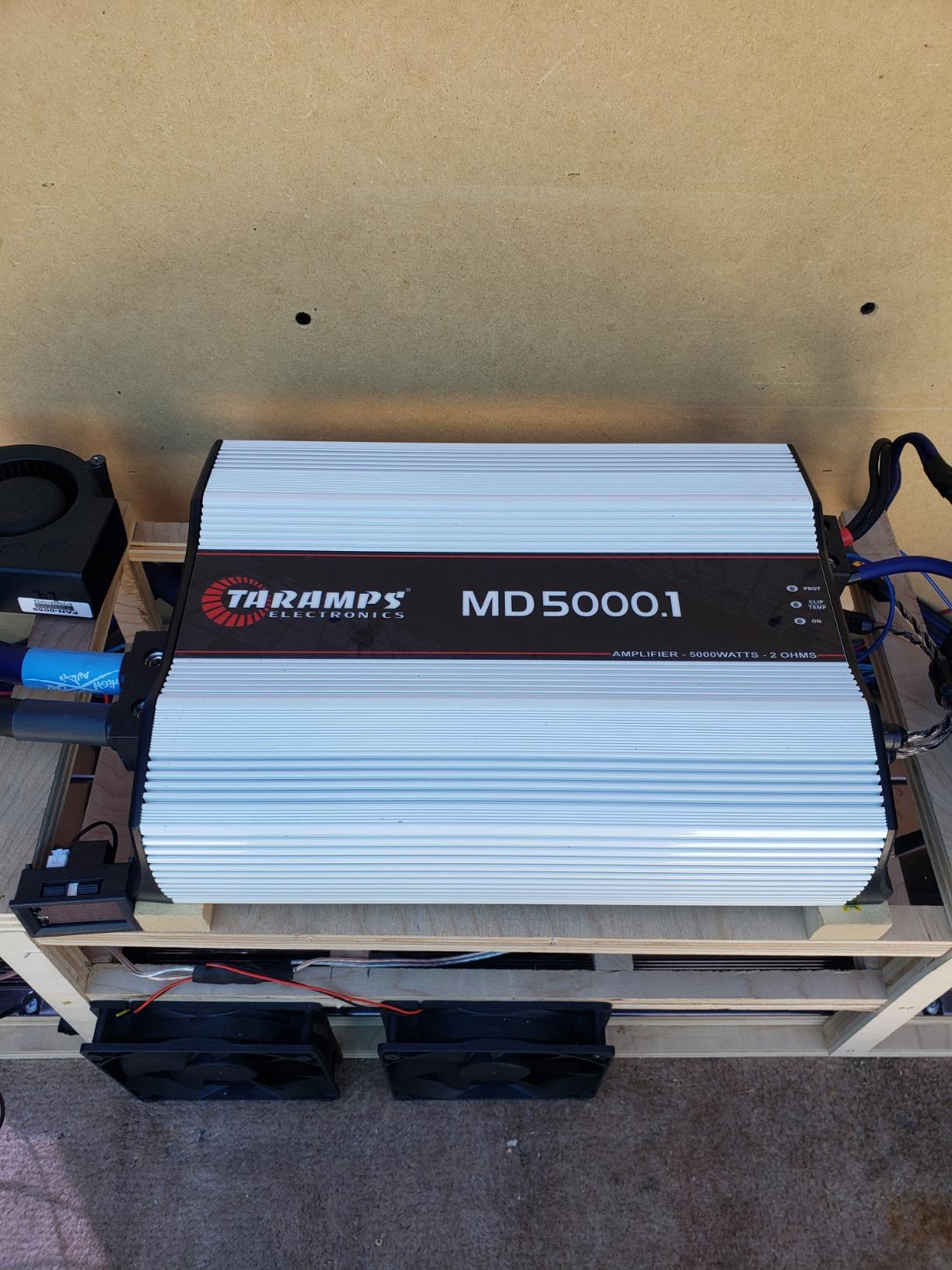 $12/mo - Finance Taramps MD 5000.1 Amplifier 2 Ohms 5000 Watts RMS 1 ...