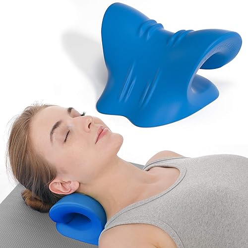 Cervical Traction Device, Yarkor Portable Neck Stretcher for Neck Pain ...