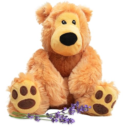 Bear Hugs - Microwavable & Weighted Plush Stuffed Animal - Heated ...