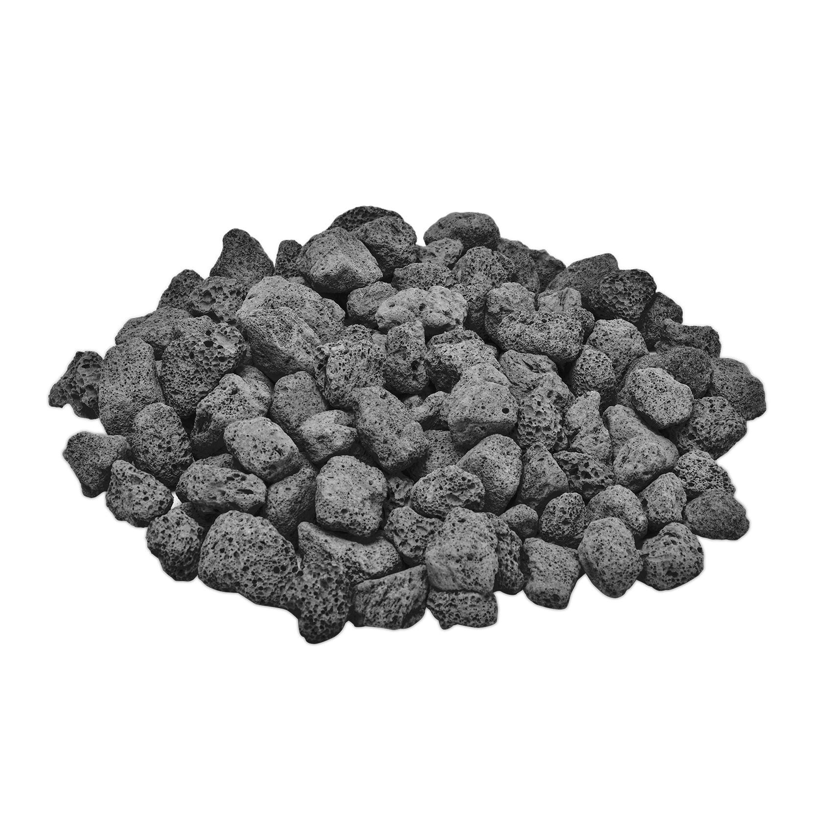 Skyflame10LB Natural Lava Rocks for Fire Pits, Fire Tables,Fireplaces ...