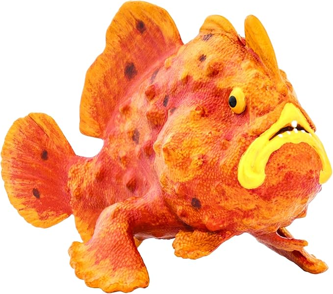 Amazon.com: Safari Ltd. Incredible Creatures Collection - Frogfish ...