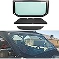Amazon.com: ECOTRIC Full Glass Windshield + Sun Visor Compatible With ...