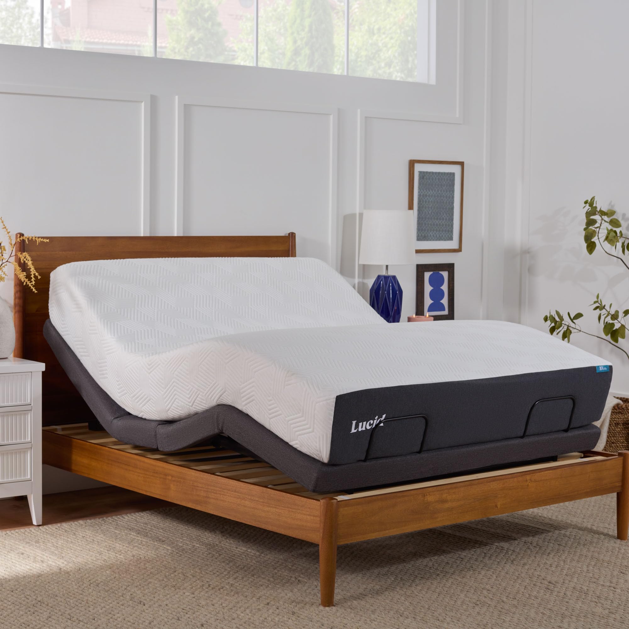 Mua LUCID L300 Adjustable Bed Frame - Head and Foot Incline - USB ...
