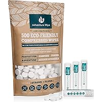 Amazon.com: Adventure Wipe Compressed Wipes, Towels, or Compact Toilet ...