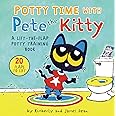 Potty Time with Pete the Kitty: A Lift-the-Flap Potty Book for Kids ...
