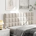 Amazon.com - Andeworld Velvet Upholstered Tufted King Size Headboard ...