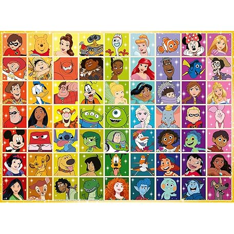 Mua Ravensburger Disney Pixar Color Palette - 100-piece Jigsaw Puzzle ...