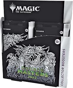Amazon.com: Magic: The Gathering Double Masters 2022 Collector Booster Box | 4 Packs (60 Magic ...