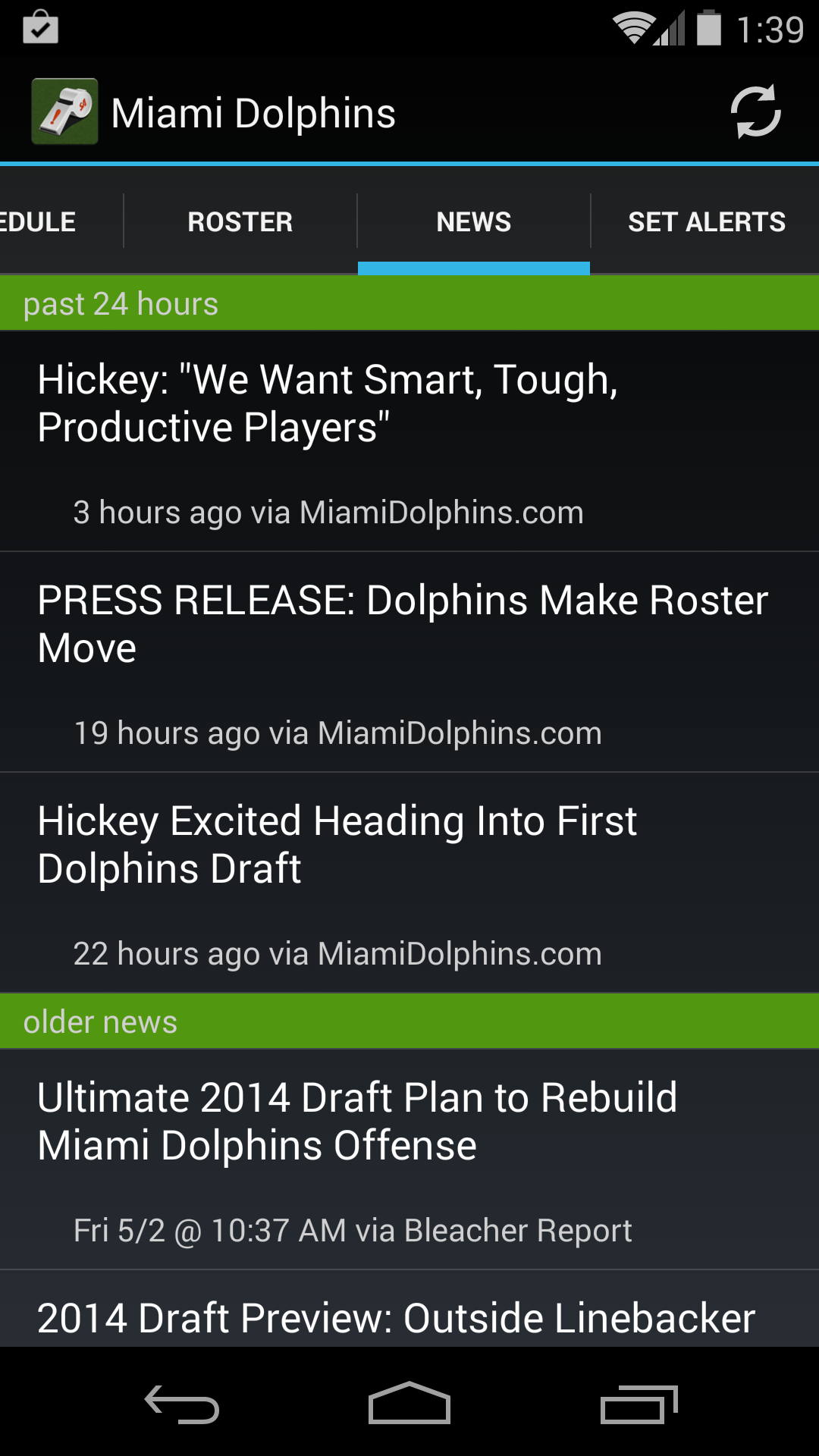 Amazon.com: Sports Alerts - NFL edition: Appstore for Android