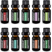 Amazon.com: Pure Daily Care Aromatherapy Top 10 Essential Oil Set – Therapeutic Grade Single ...