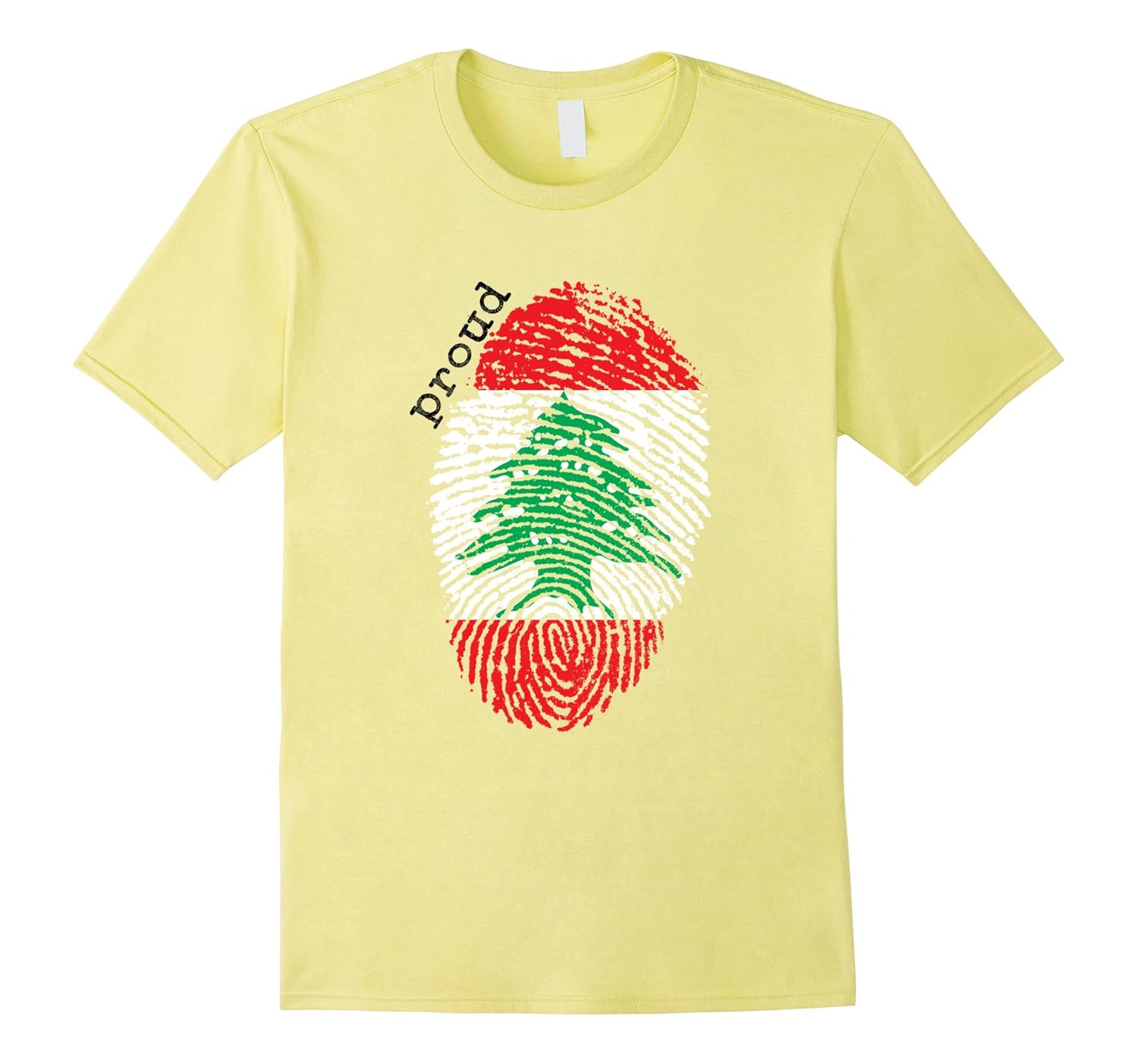 Lebanon flag t-shirt – Lebanon National Flag-TD – theteejob
