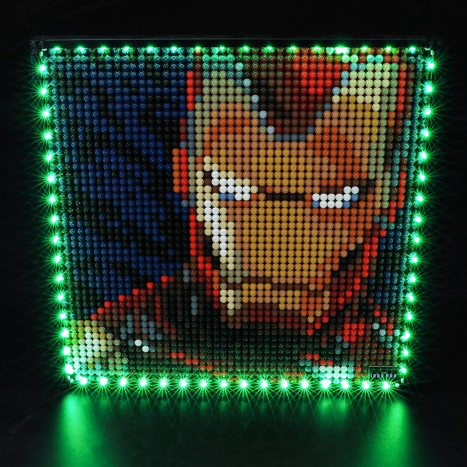 BRIKSMAX Led Lighting Kit for LEGO Art Marvel Studios Iron Man ...