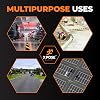 Xpose Safety 6 Ft Rubber Speed Bump, 1 Pack – Heavy Duty Modular ...