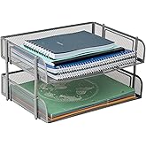 Amazon.com: Mind Reader Stackable Paper Tray, Desktop Organizer, File ...
