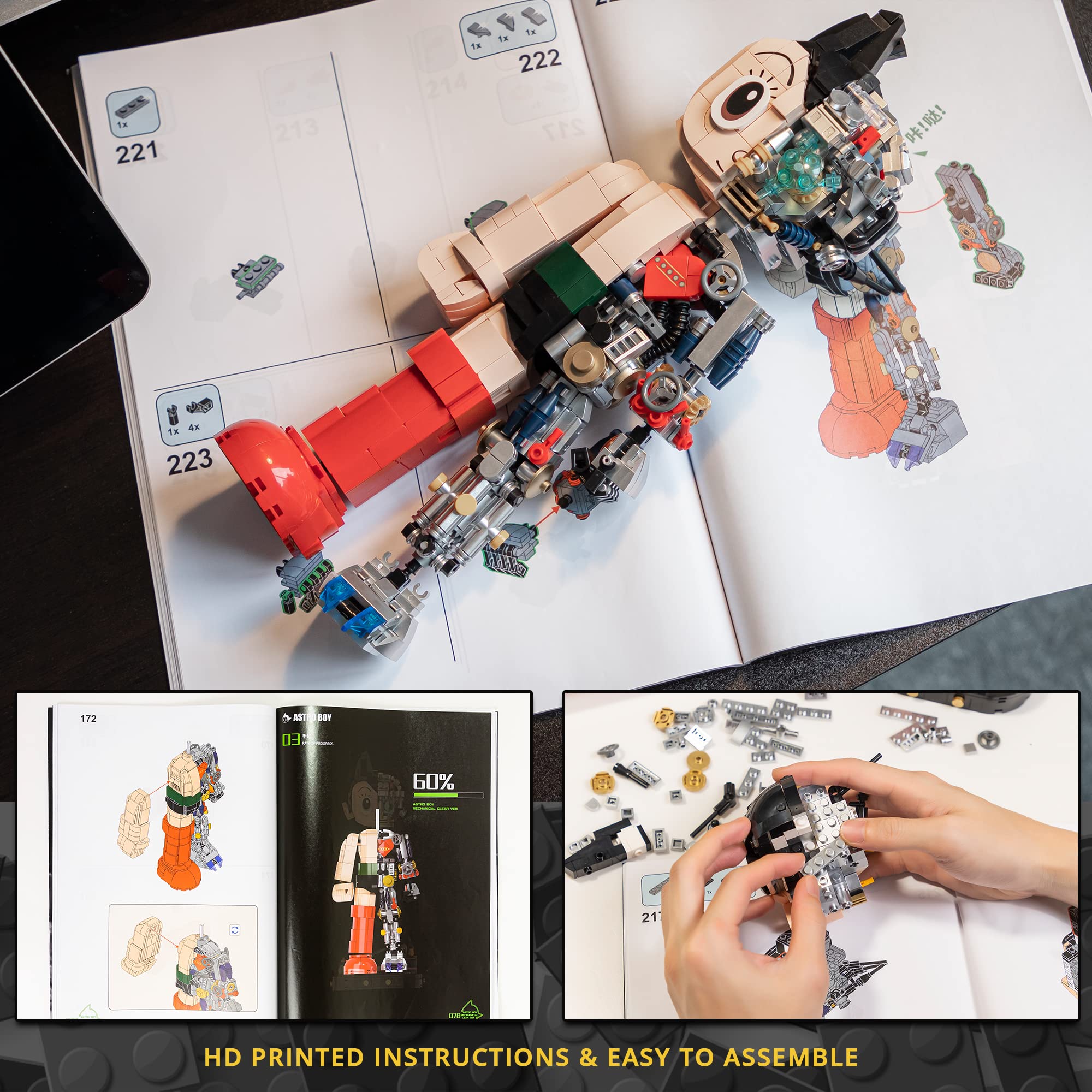 Mua PANTASY Astro Boy Building Kit, Cool Building Sets for Adults ...