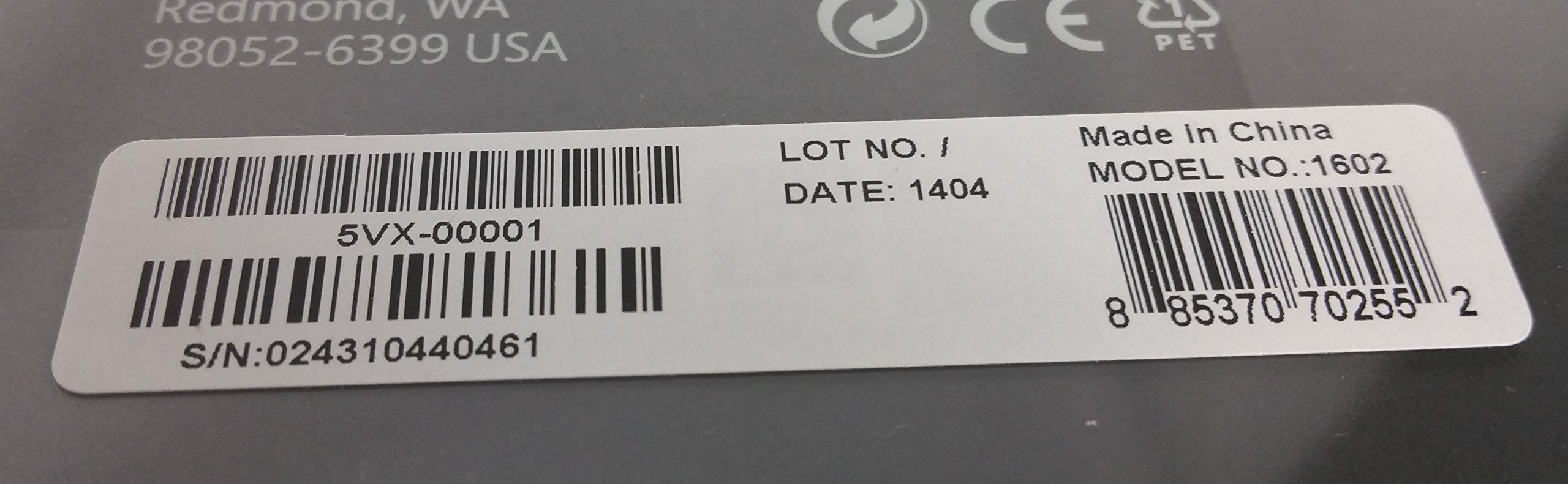 Mua Microsoft Power Cover Grey Surface 2 trên Amazon Mỹ chính hãng 2024 ...