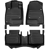 Amazon.com: TuxMat - for Honda Pilot 7-Seater 2016-2022 Models - Custom Car Mats - Maximum ...