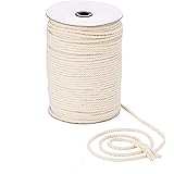 Amazon.com: Macrame Cord 3mm x 153yd, 100% Natual Cotton Macrame Rope ...