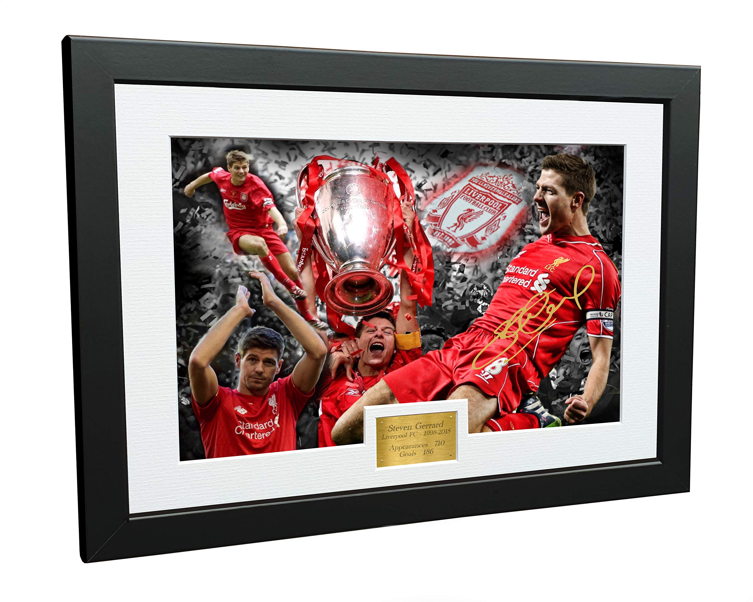 Mua Steven Gerrard 12x8 A4 Signed "THE GERRARD YEARS" Liverpool FC ...