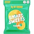 Amazon.com: Smart Sweets Peach Rings, Low Sugar Gummy Candy, Plant ...
