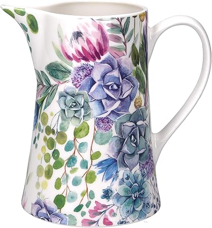 Gisela Graham Desert Blooms Ceramic Jug, Medium: Amazon.co.uk: Kitchen ...