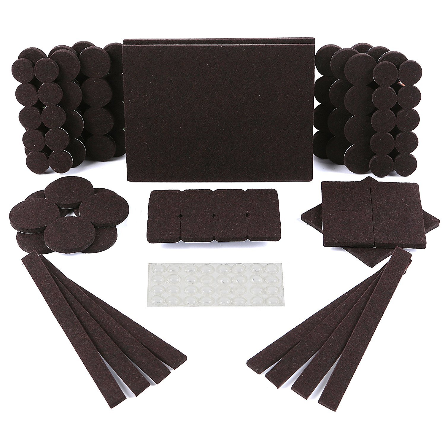 Furniture Pads 150 Pack - Chair Leg Floor Protectors, 118 Felt ...