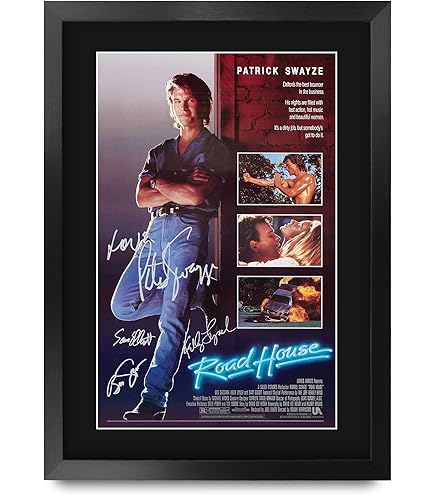 Cartaz Do Roadhouse De Patrick Swayze