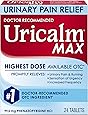 Amazon.com : Uricalm Max - Maximum Strength Urinary Pain Relief - 24 ...