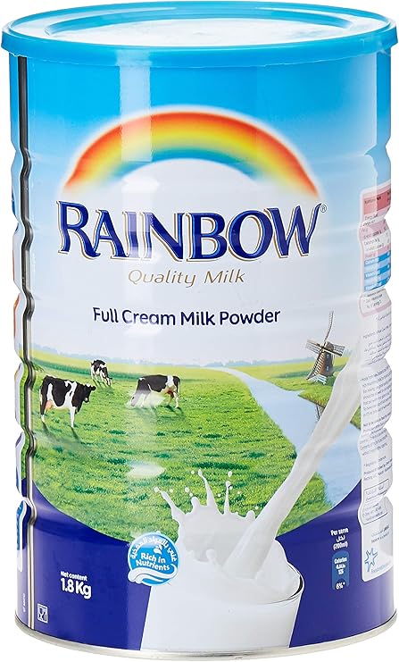 Rainbow Full Cream Powder Milk - 1.8 Kg: Buy Online at Best Price in ...