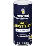 Amazon.com : Morton Salt Substitute, 3.125 Ounce (Pack of 6) : Salt ...