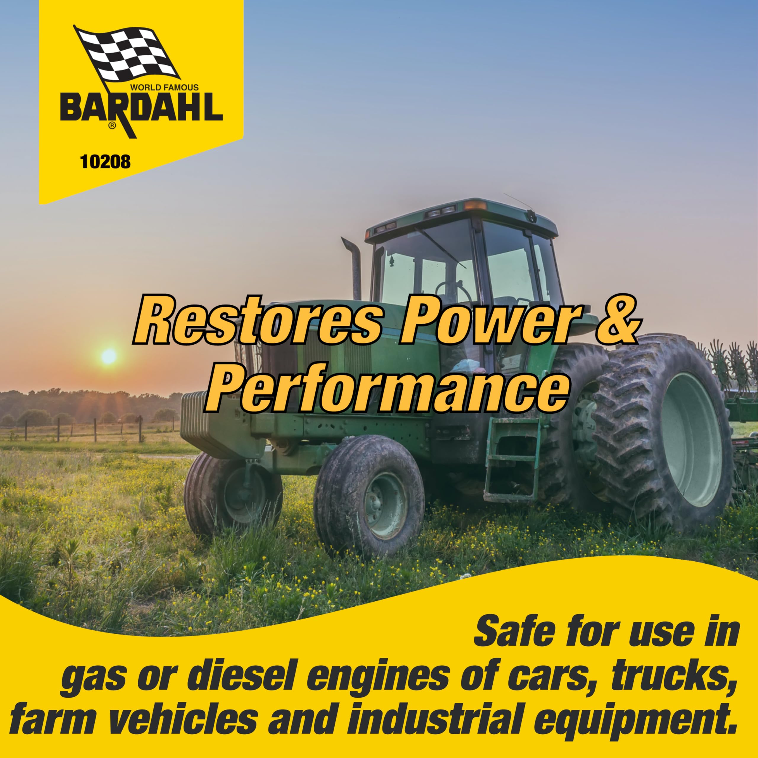 Bardahl 10208-CS B1 Oil Supplement Additive - Motor Oil Enhancement To Increase Lubrication And ...