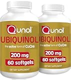 Amazon.com: Qunol Plus Ubiquinol CoQ10 200mg with Omega 3 Fish Oil ...