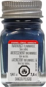 Amazon.com: Testors Enamel 1/4 Oz Bottle Flat Sea Blue : Arts, Crafts ...