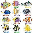 Amazon.com: Omlisca Tropical Fish Lacing Cards 12 Pack Ocean Fish Sea ...