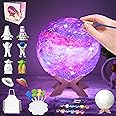 Amazon.com: SHINECLOUD Paint Your Own Moon Lamp Kit 5.9'', Arts ...