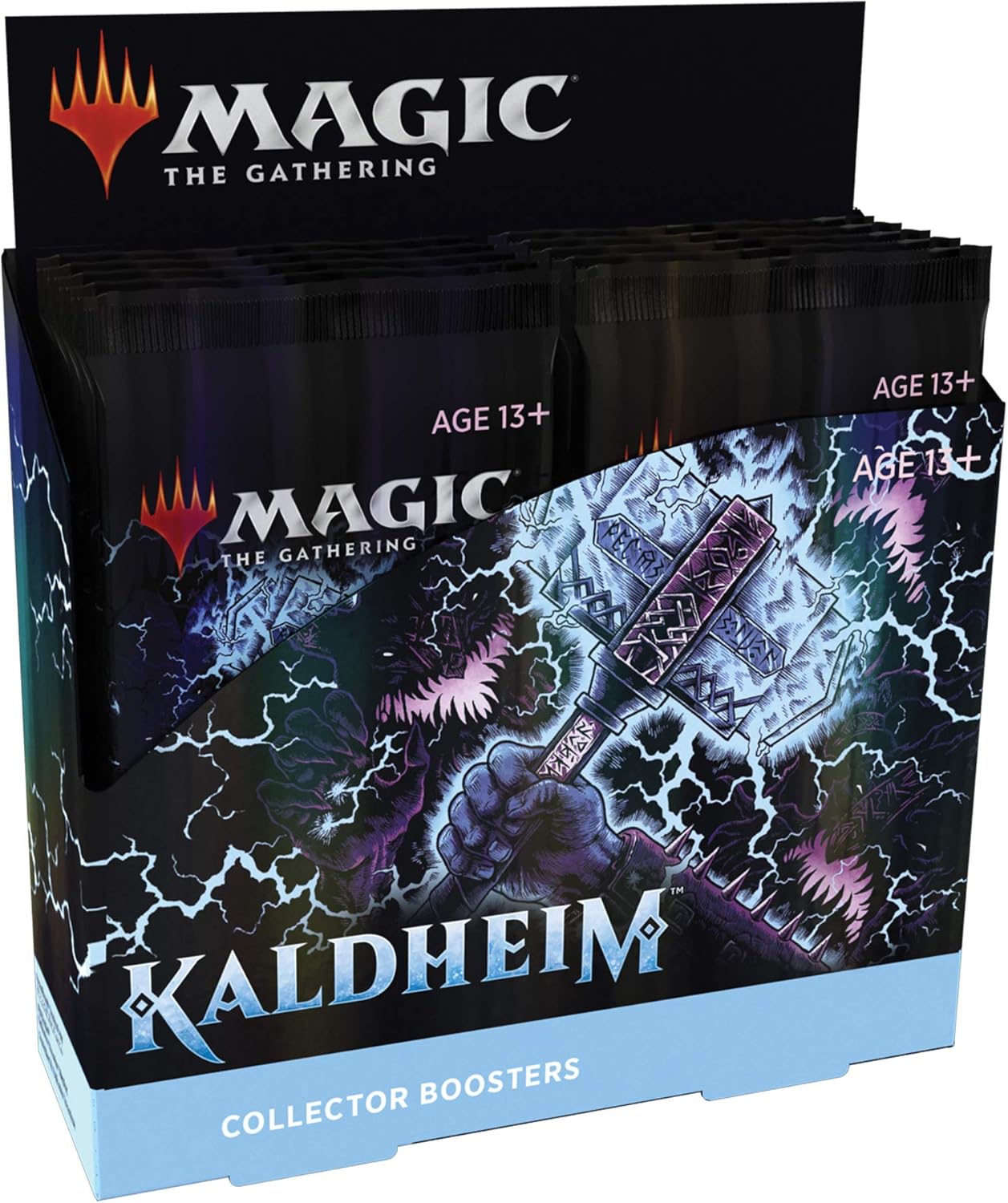 Magic: The Gathering – Kaldheim Collector Booster Display of 12 Packs ...