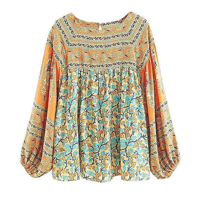 Women's 70s Shirts, Blouses, Hippie Tops