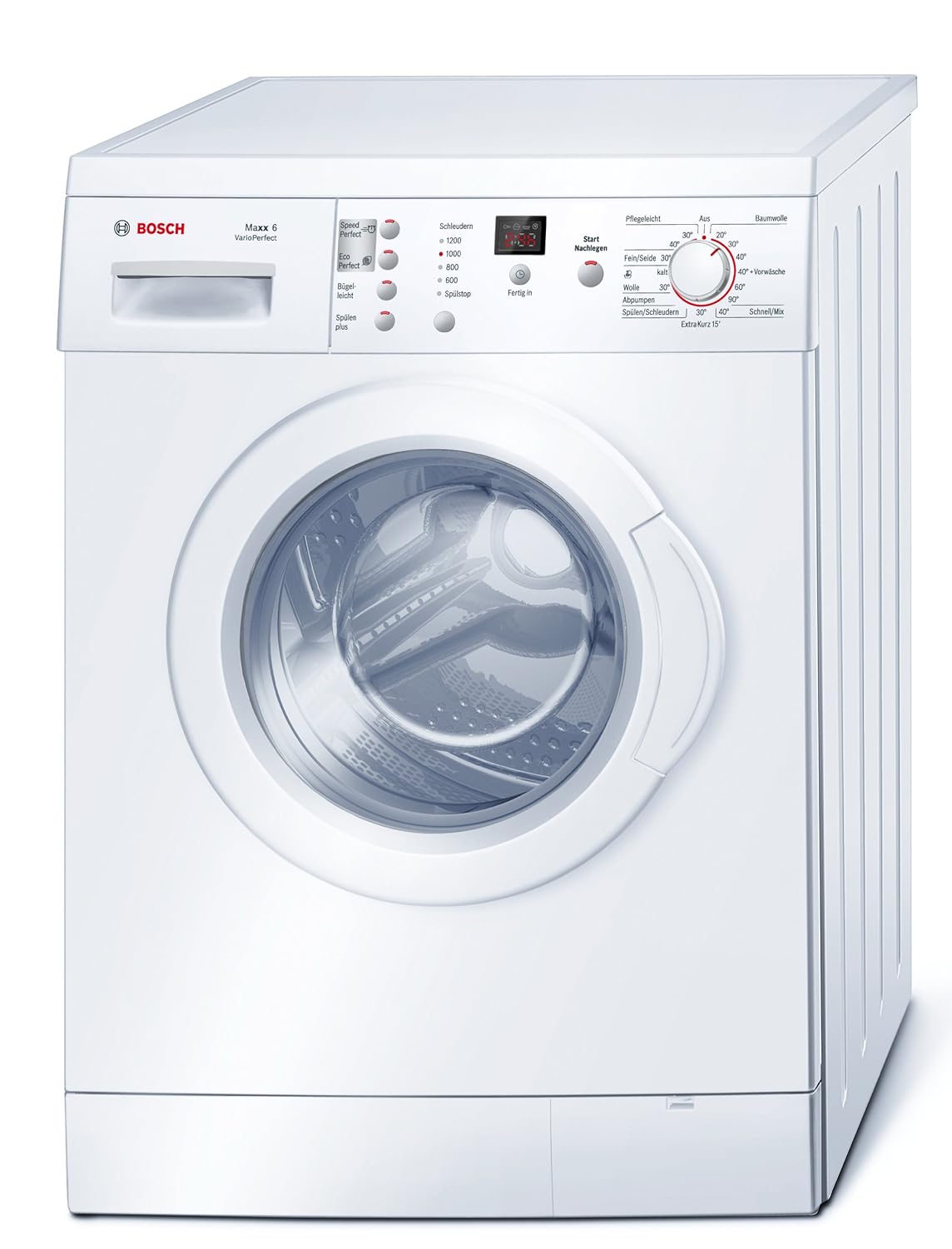 Bosch WAE24345 Waschmaschine Frontlader / A+++ / 1200 UpM / 6 kg / weiß ...