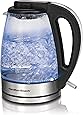 Amazon.com: Hamilton Beach 40865 Glass Electric Kettle, 1.7-Liter ...