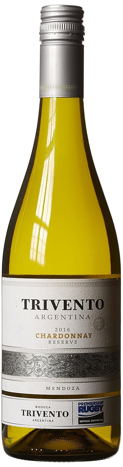 Trivento Reserve Chardonnay Non-Vintage Wine, 75cl: Amazon.co.uk: Prime ...