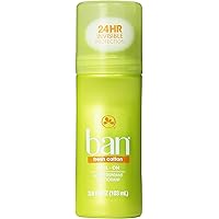 Amazon.com : Ban Roll-On Antiperspirant Deodorant for Women and Men ...